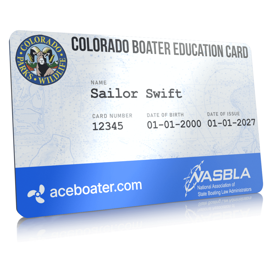 Replacement Card - Colorado Boater Education Card – All Safety Courses